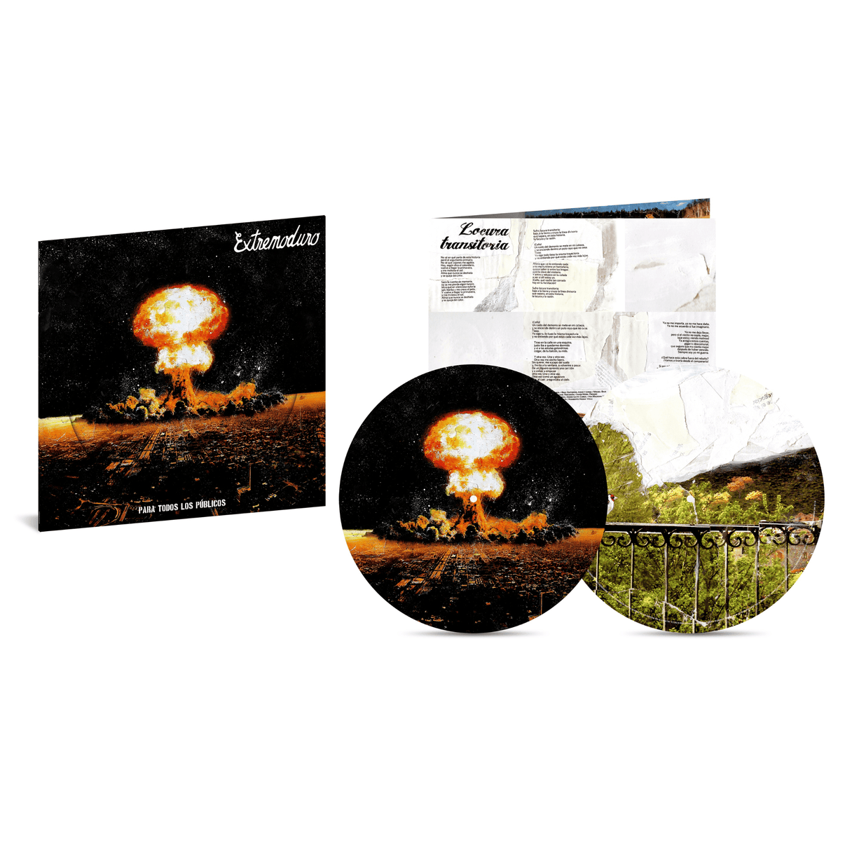 Extremoduro: Para Todos Los Públicos - Vinilo Picture Disc (Ed ...